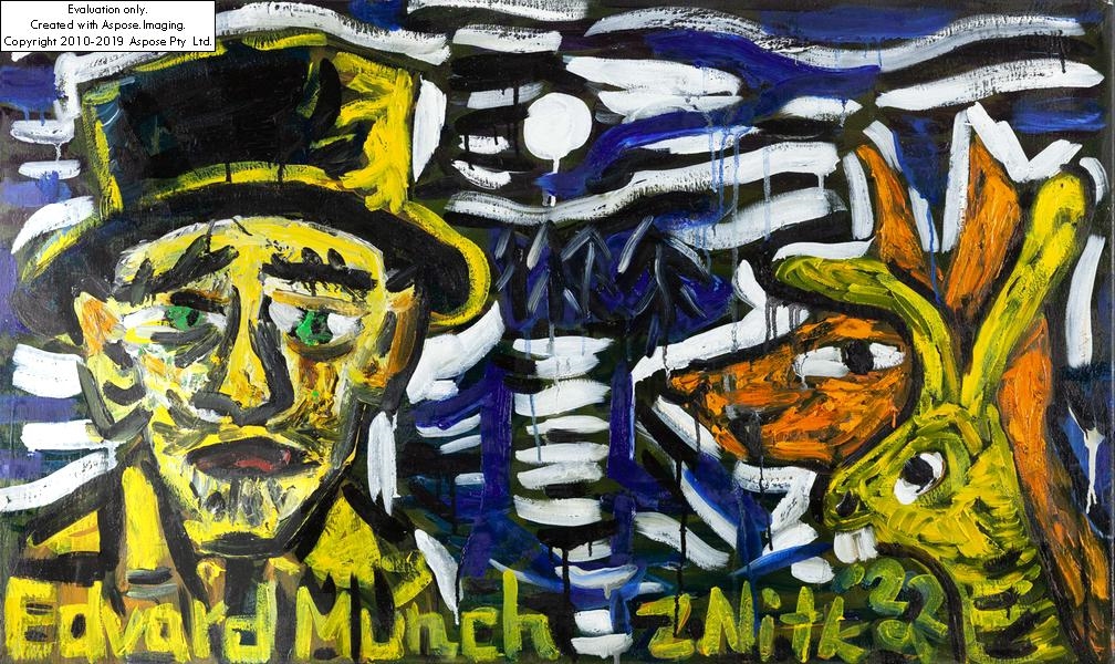 Zdzisław Nitka | Edvard Munch (2022) | MutualArt