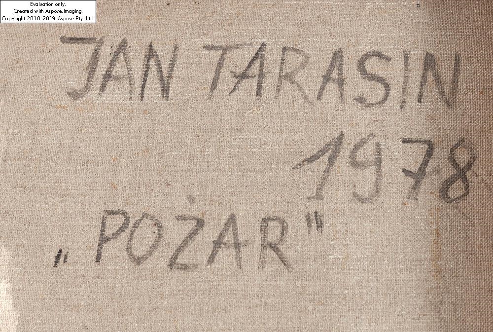 Jan Tarasin | Fire (1978) | MutualArt