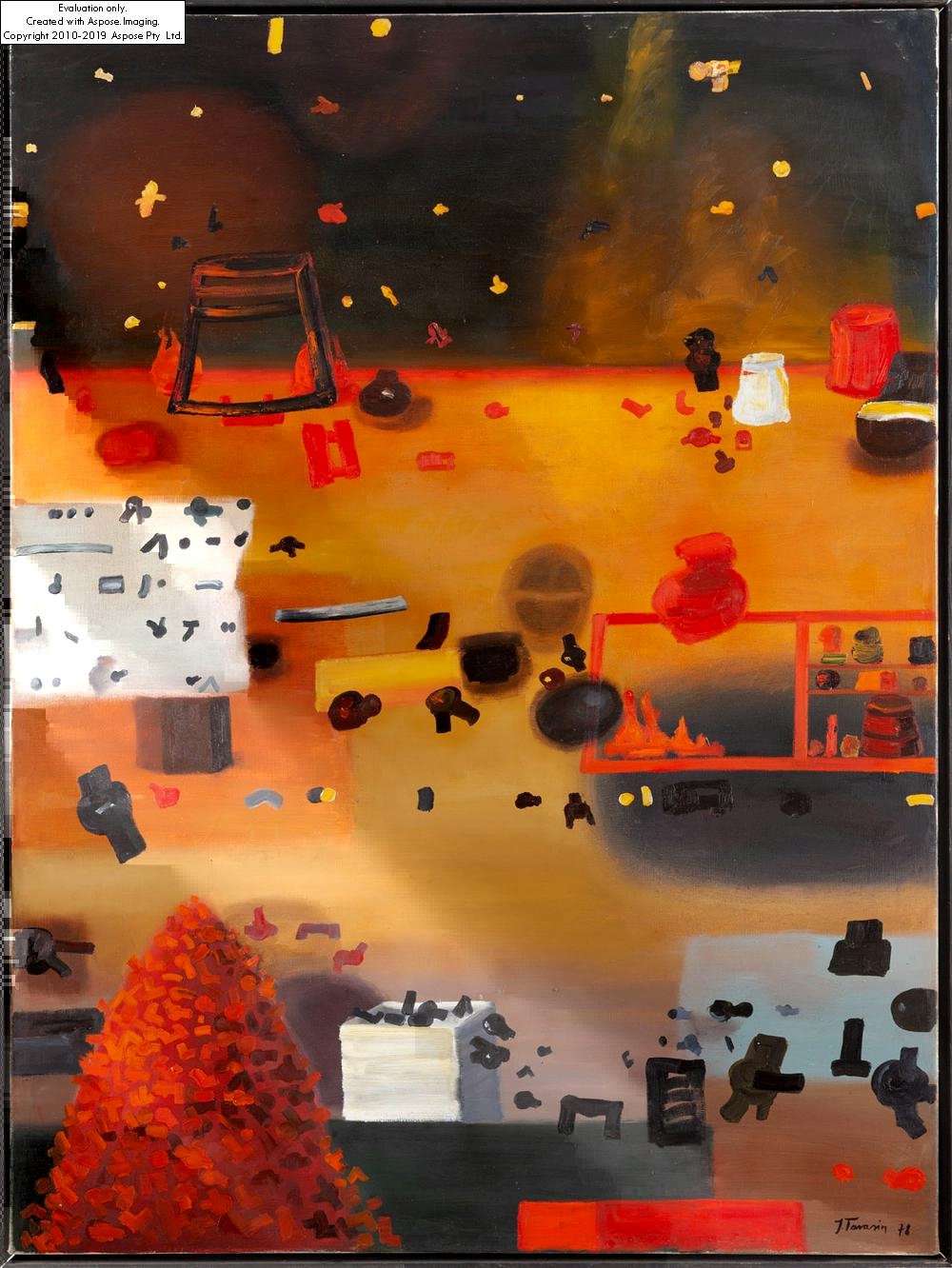 Jan Tarasin | Fire (1978) | MutualArt