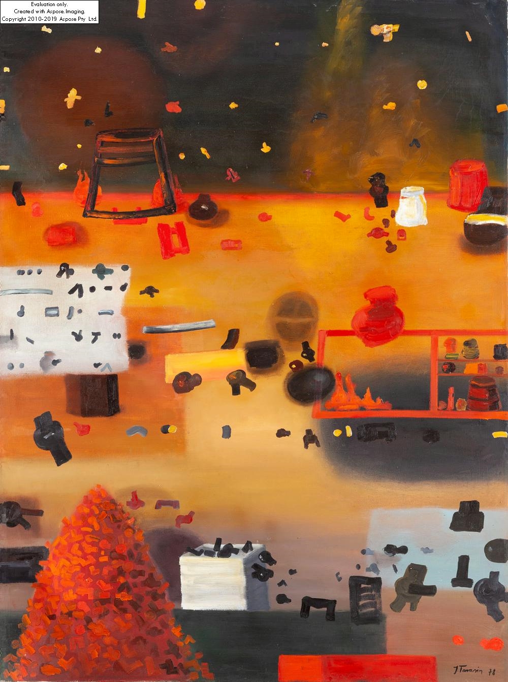 Jan Tarasin | Fire (1978) | MutualArt