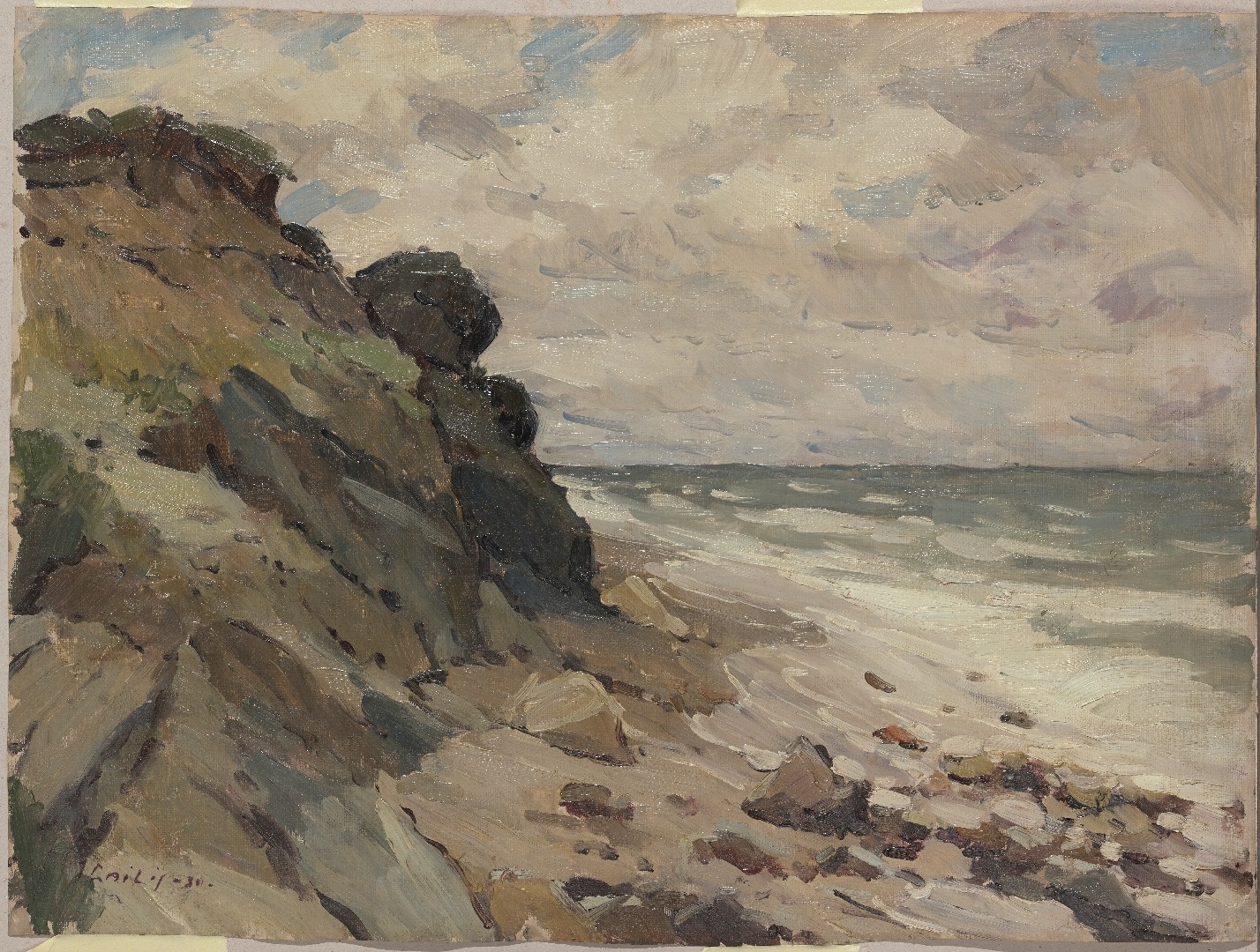 Jānis Gailis | Coastal landscape | MutualArt