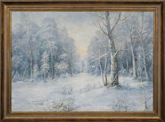 Karl Rosen | Winter landscape (20th Century) | MutualArt