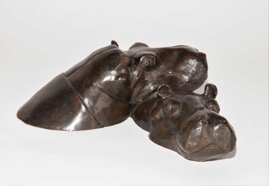 Isabelle Brizzi | Sculpture en bronze à patine brune signée (1959 ...