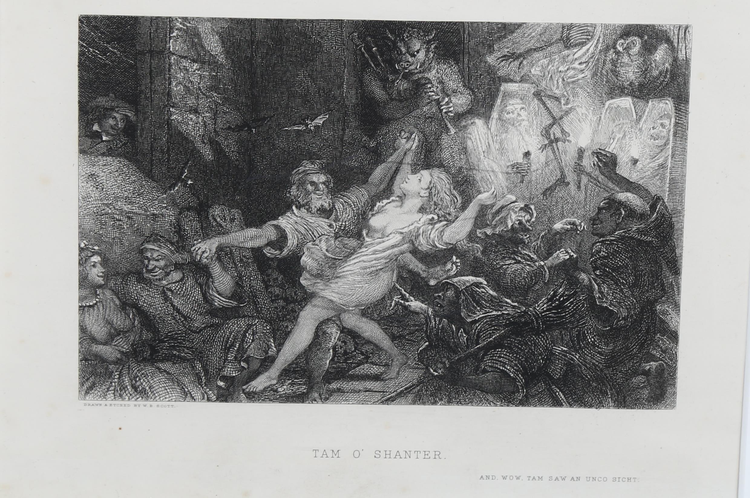 William Bell Scott | 2 etchings | MutualArt