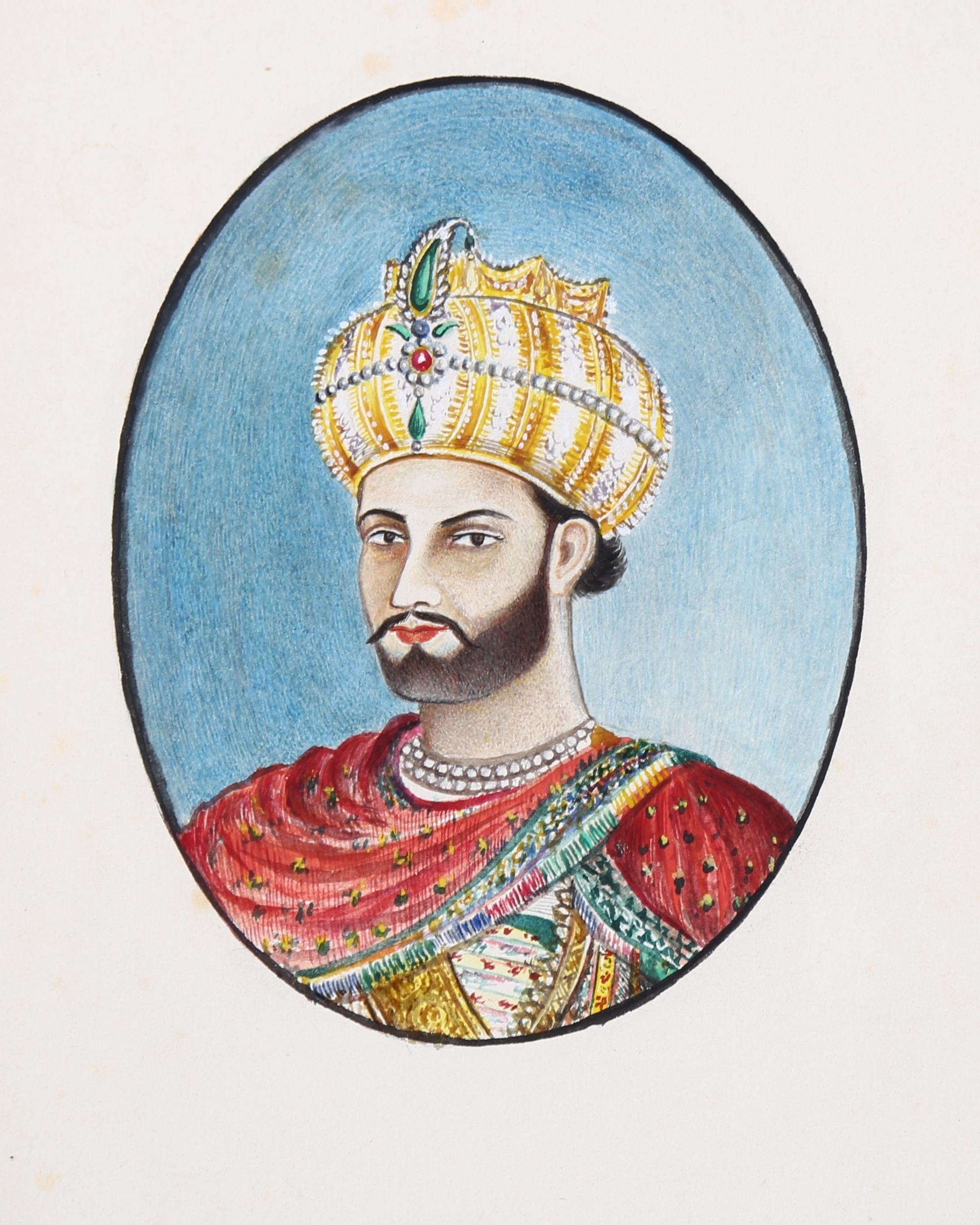 Anglo-Indian School | portrait of an Indian Raja | MutualArt