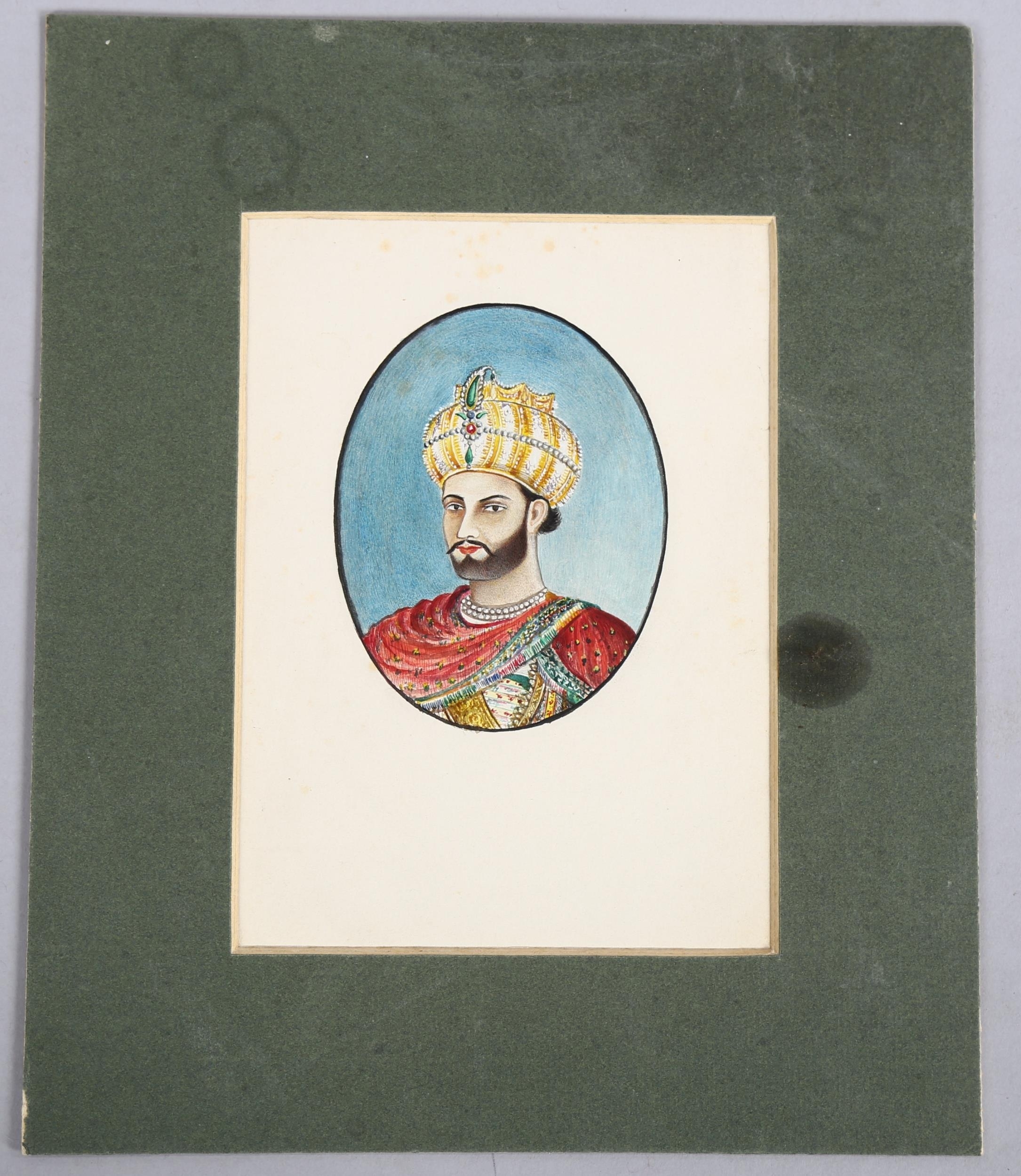 Anglo-Indian School | portrait of an Indian Raja | MutualArt