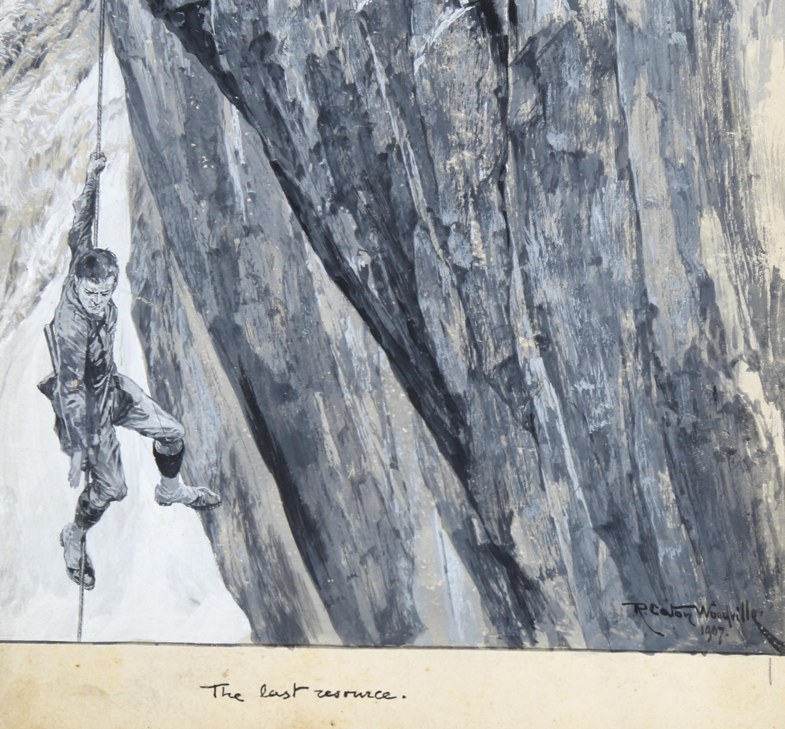 Richard Caton Woodville Jr. | The Last Resource (1907) | MutualArt