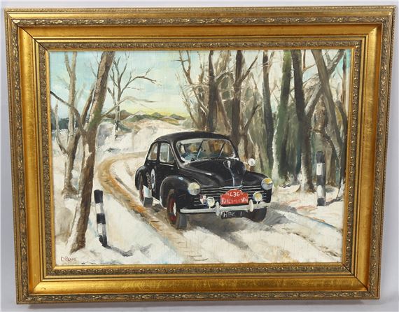 Dion Pears | Jowett Javelin Rally Car (1950) | MutualArt