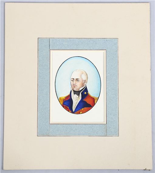 Anglo-Indian School | portrait of Colonel John Baillie Calcutta India ...