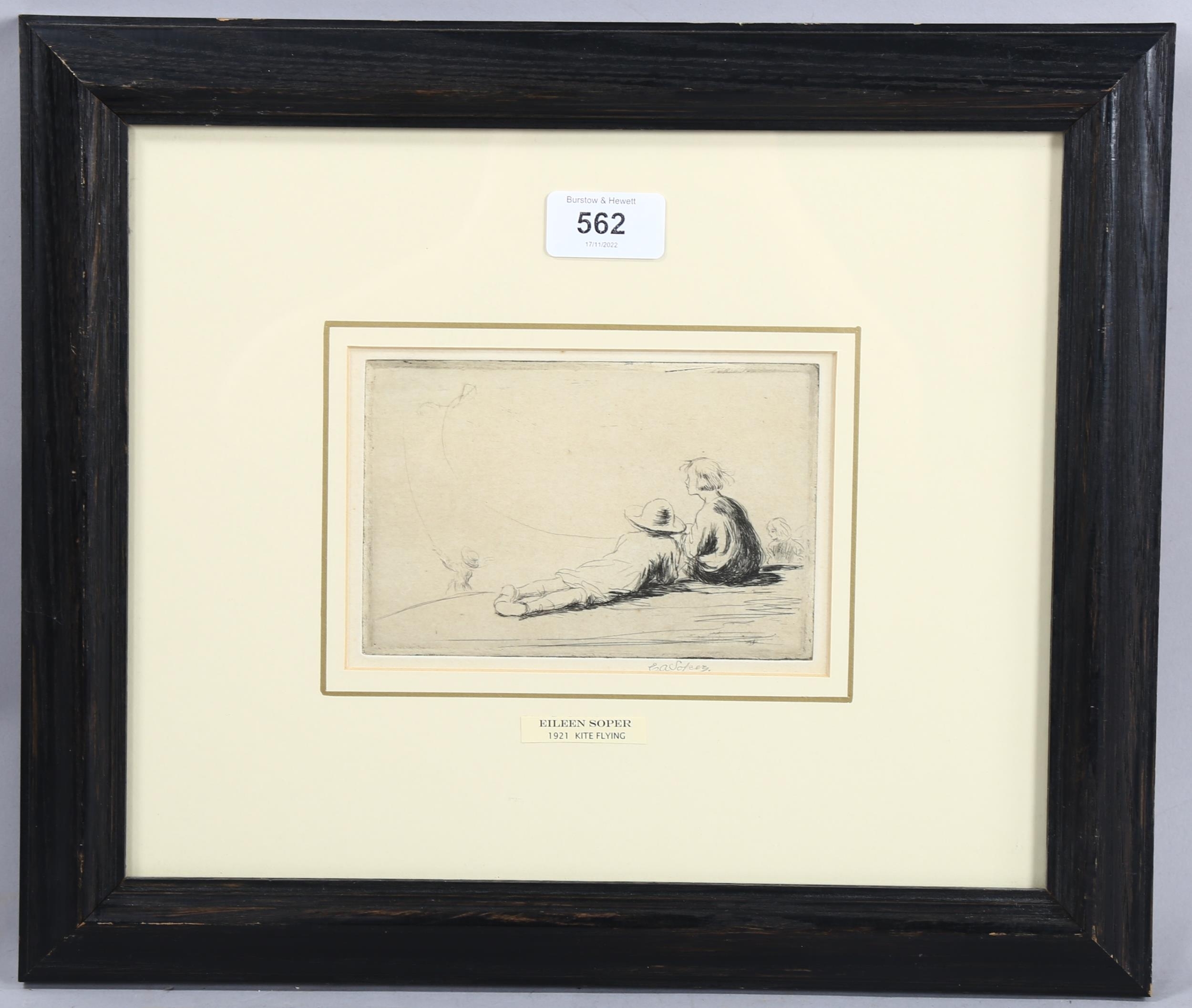 Eileen Alice Soper | kite flying | MutualArt