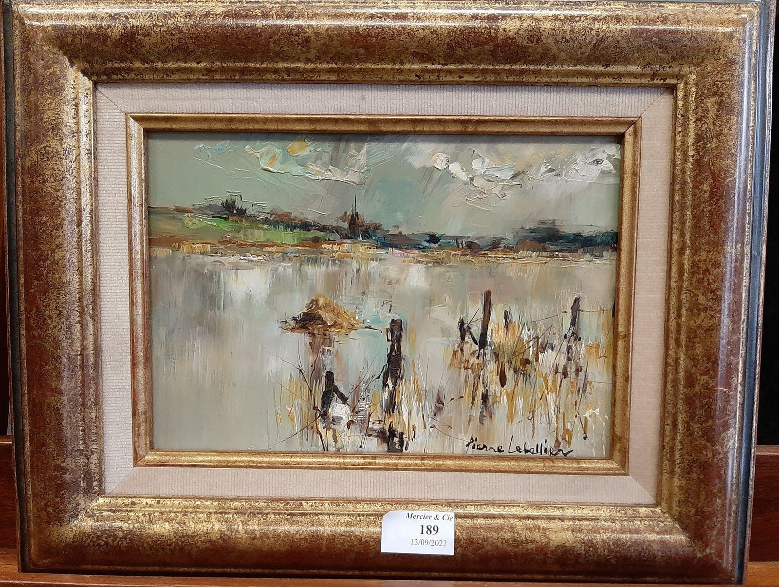 Pierre Letellier | Cloture dans l’eau | MutualArt