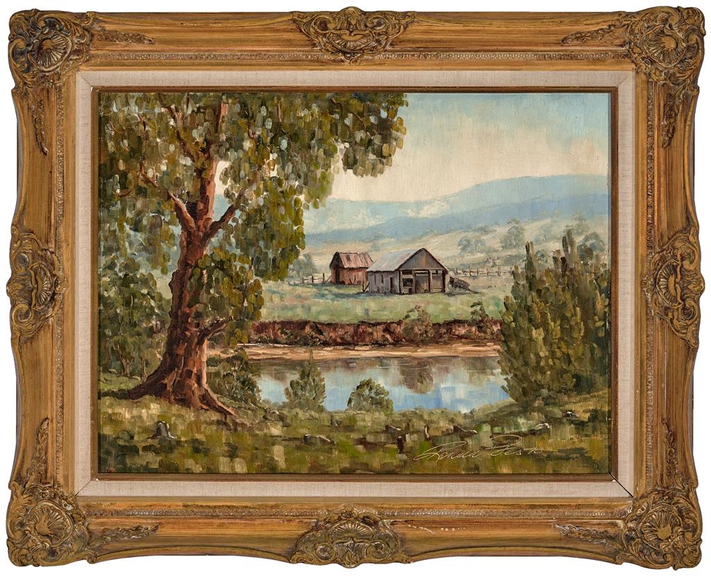 Ronald Peters | Cottages by The Cox's River Blue Mountains (1970 ...