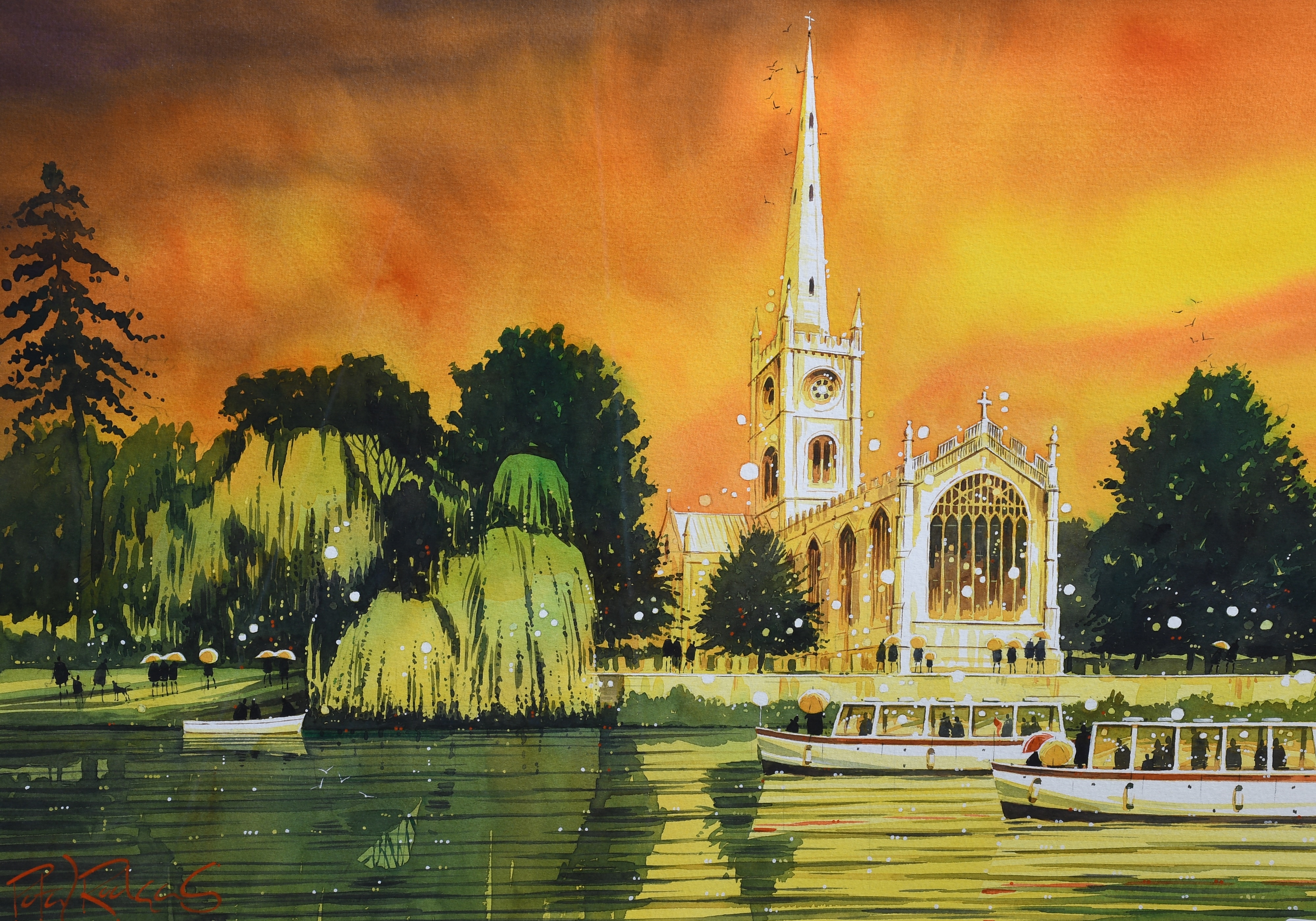 Peter J. Rodgers | River Boat Stratford | MutualArt