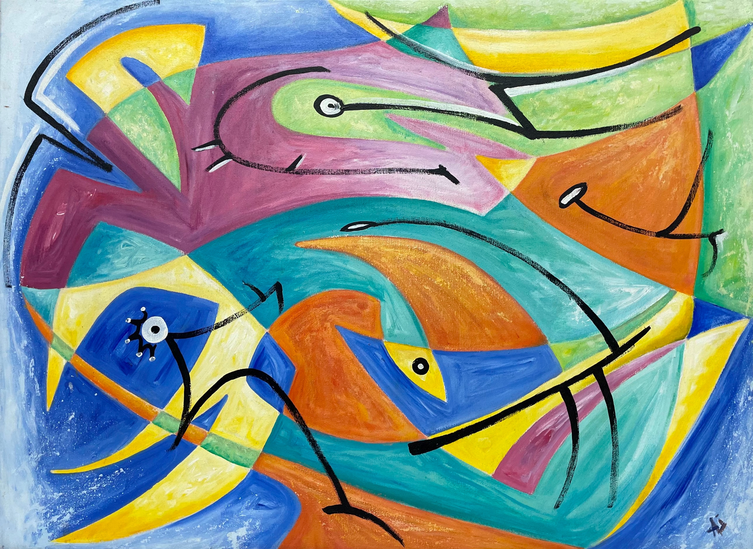 Alicia Oronoz | Abstracción geométrica II | MutualArt