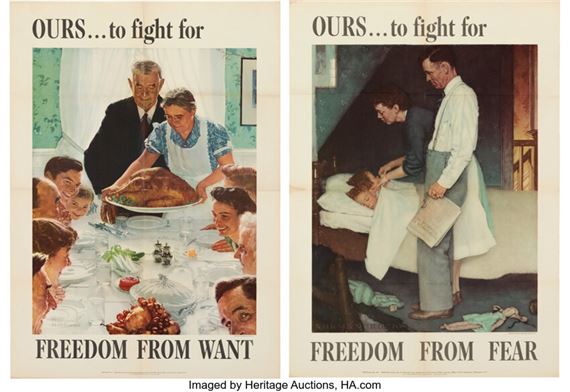 Norman Rockwell | World War II Propaganda by Norman Rockwell | MutualArt