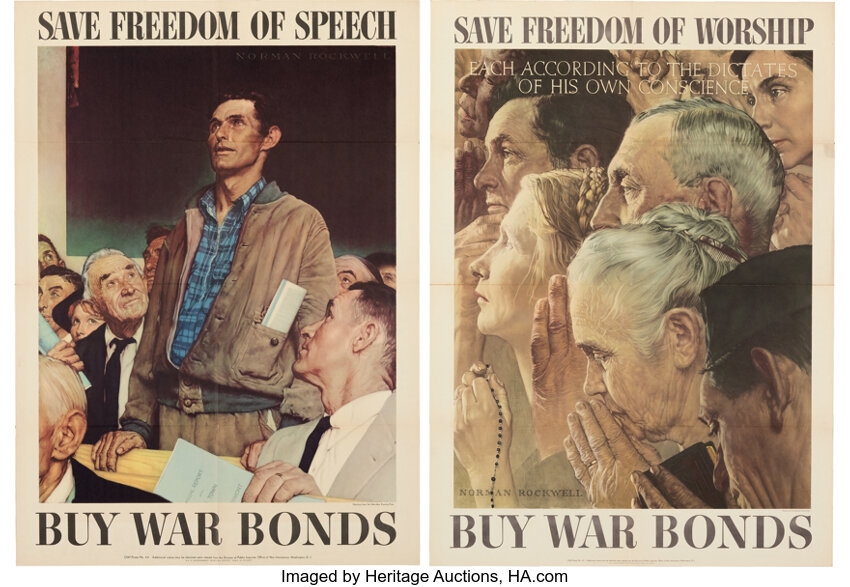 Norman Rockwell | World War II Propaganda by Norman Rockwell | MutualArt