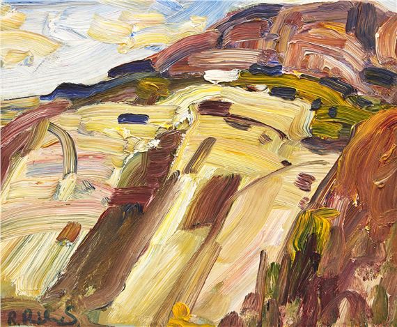 René Richard | Scene du Mexique (1968) | MutualArt
