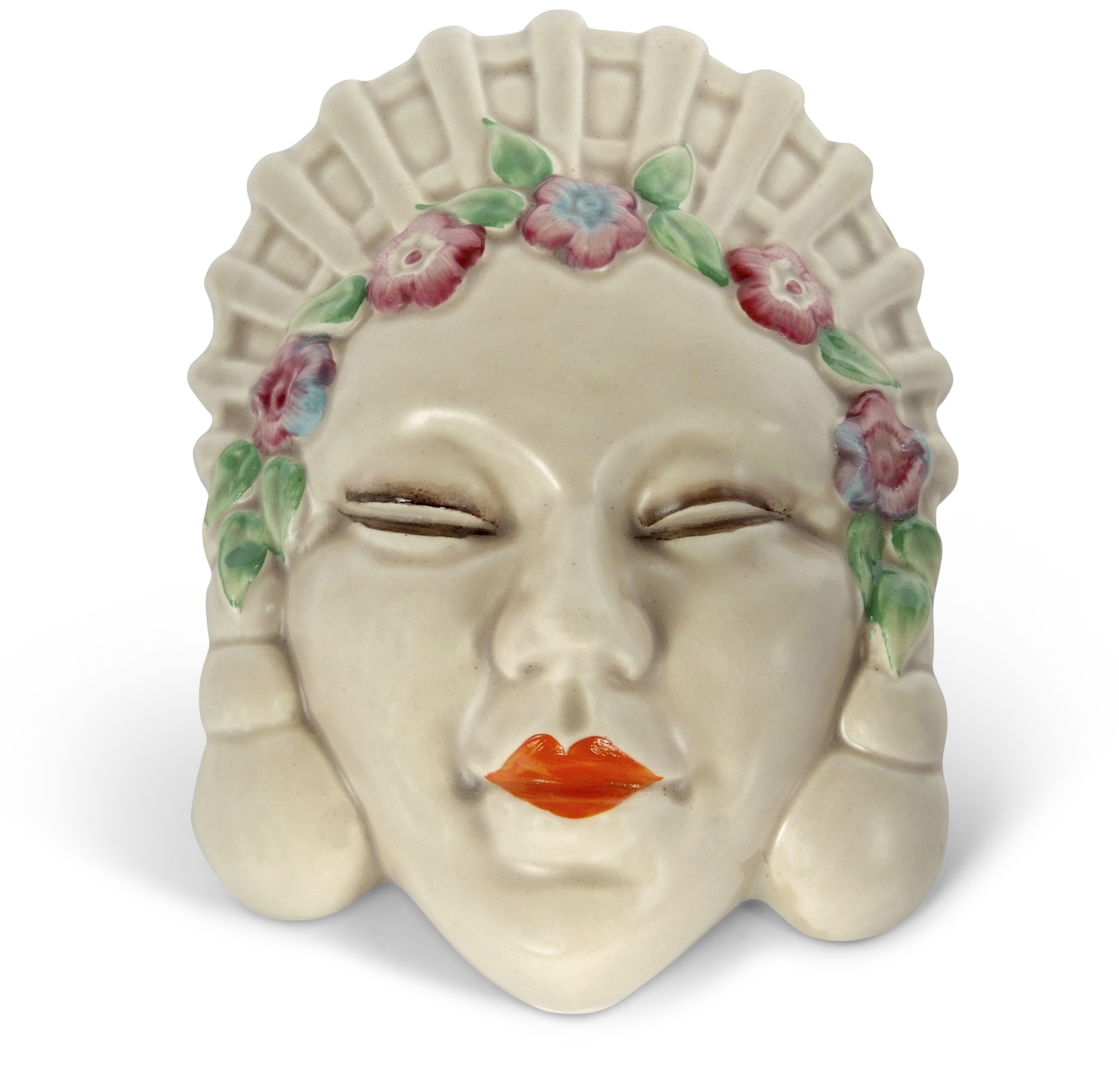 Clarice Cliff | a young lady with headress, | MutualArt