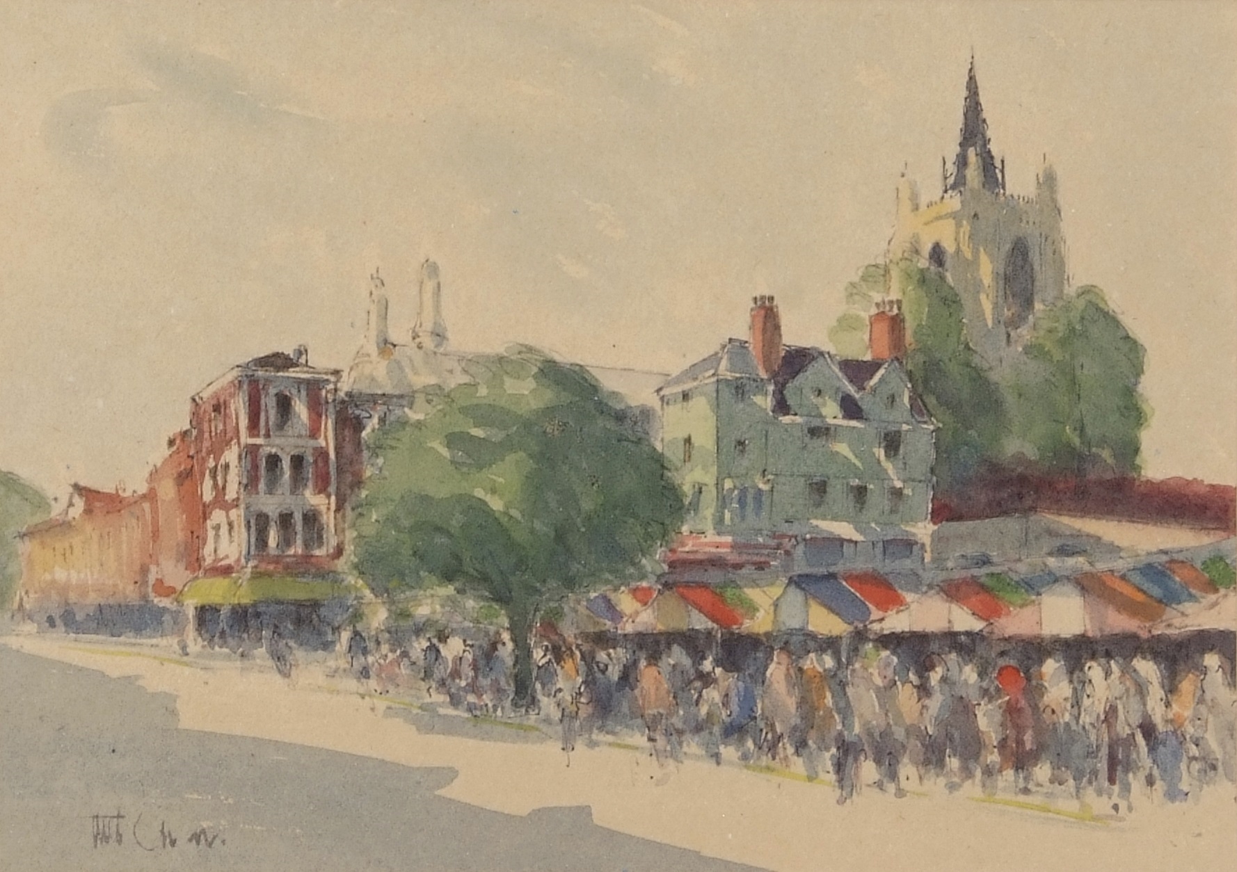 Terence Rudkin | watercolour | MutualArt