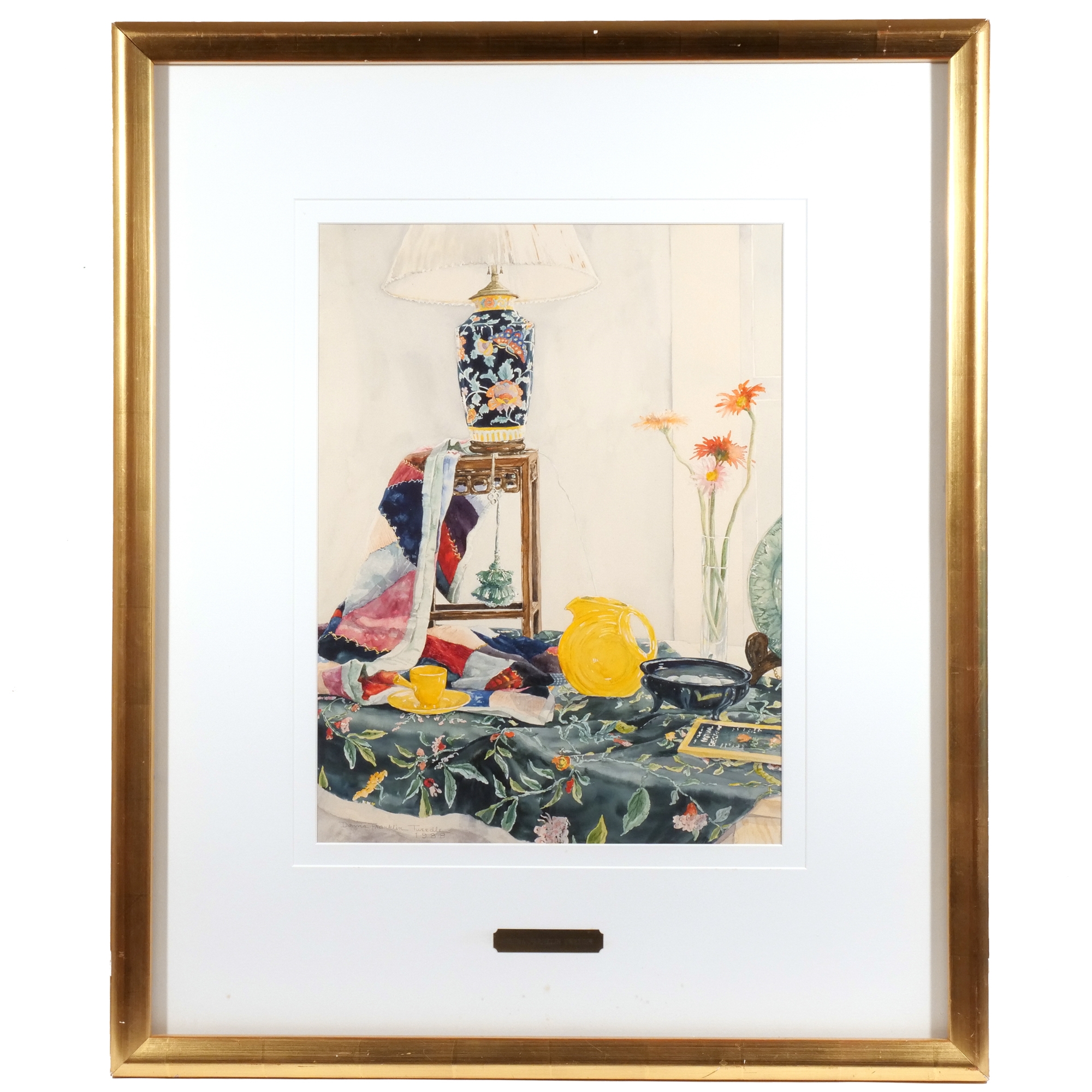 Donna Franklin Tweedle | Tabletop still life (1988) | MutualArt