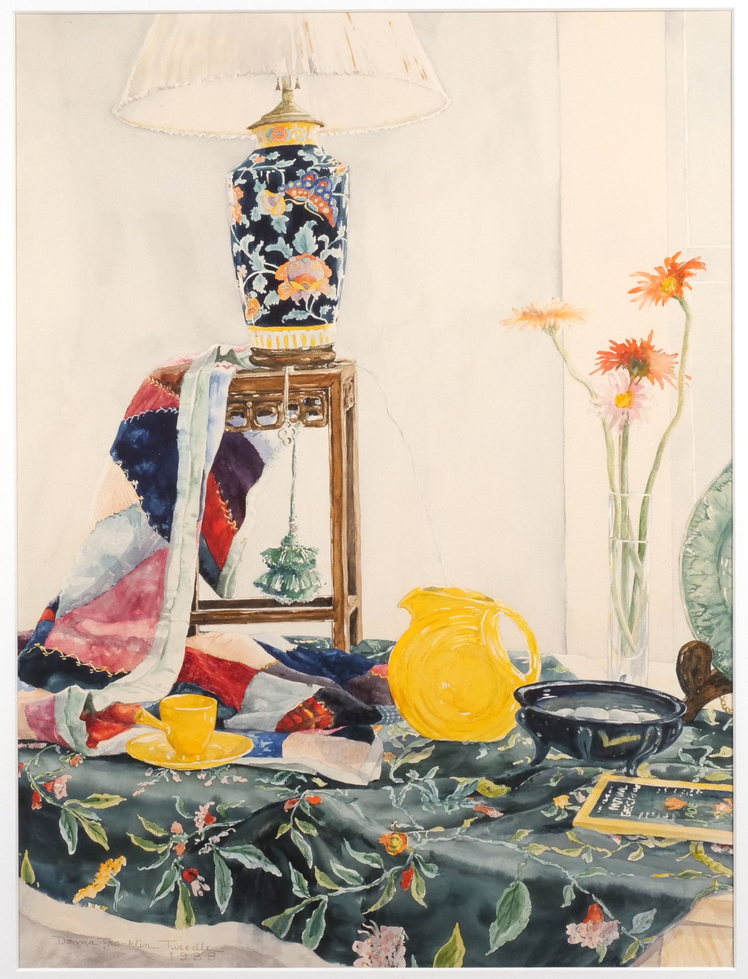 Donna Franklin Tweedle | Tabletop still life (1988) | MutualArt