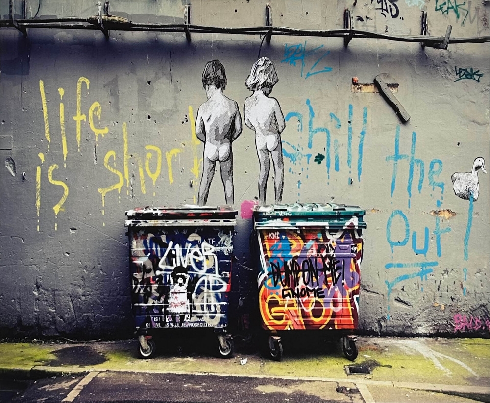Banksy | Life Is Short | MutualArt
