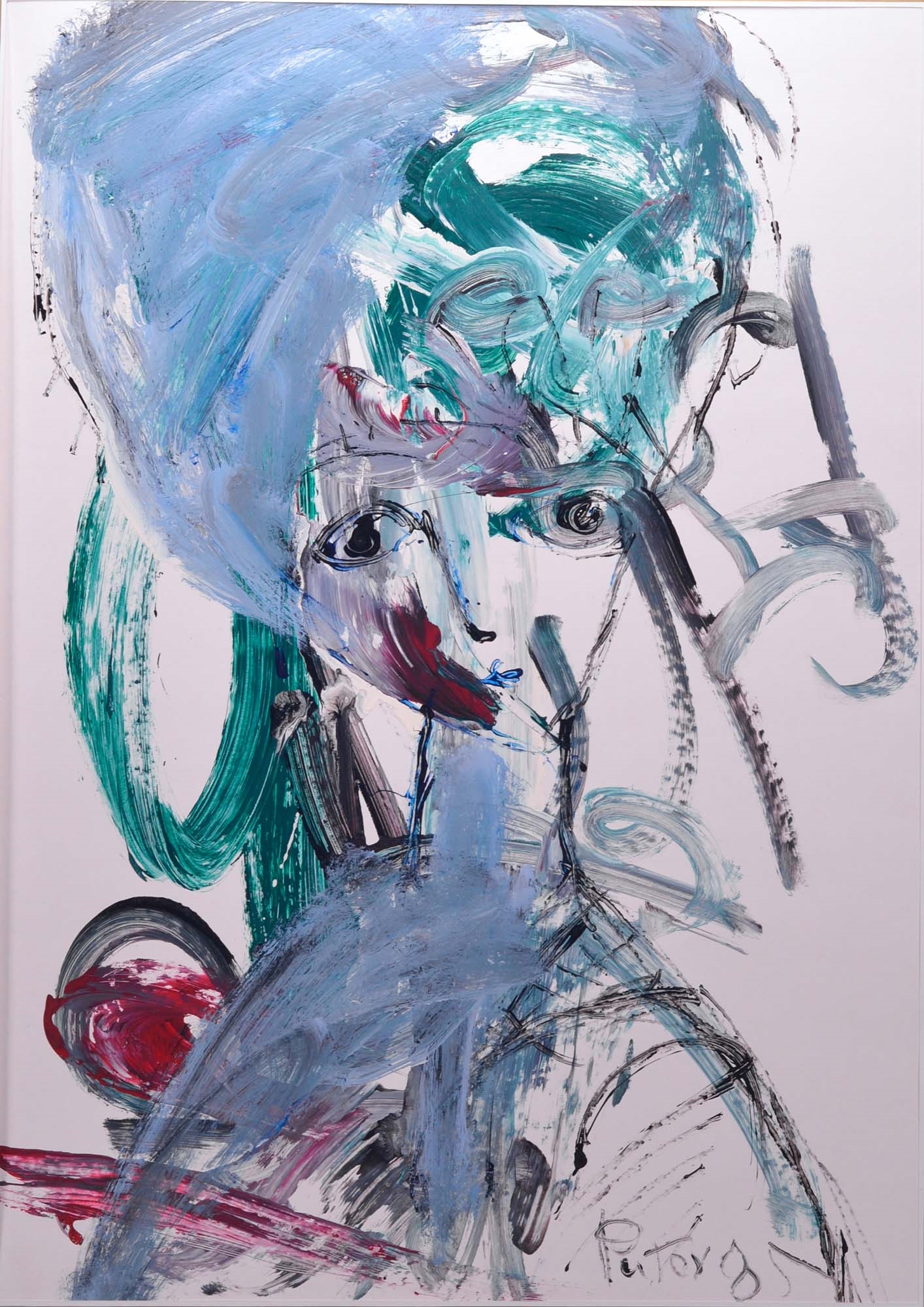 Sacha Putov | Jeune fille (1985) (1985) | MutualArt