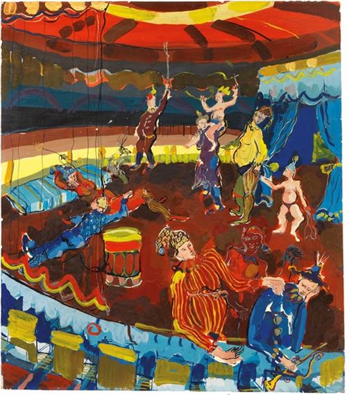 Gino de Dominicis | Il circo (i clown) (1965) | MutualArt