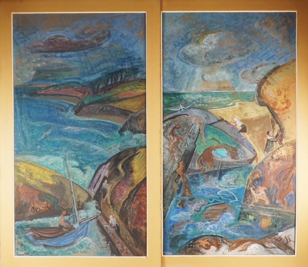 Jacques Lestrille | Récolte du Goémon | MutualArt