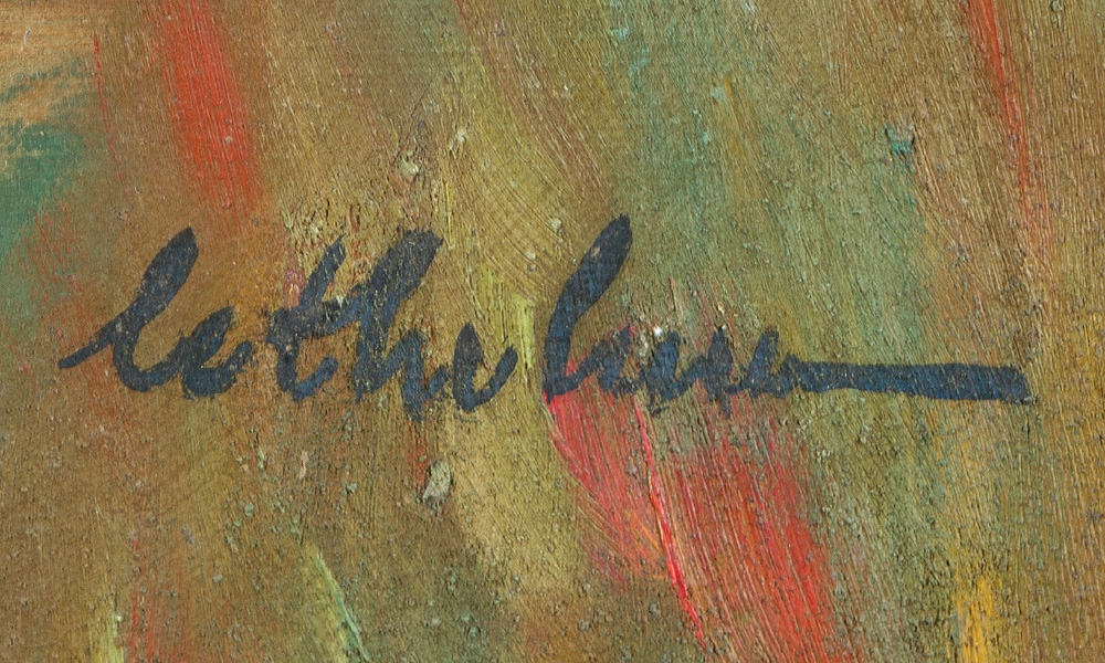 Le Thi Luu | girl with flowers | MutualArt