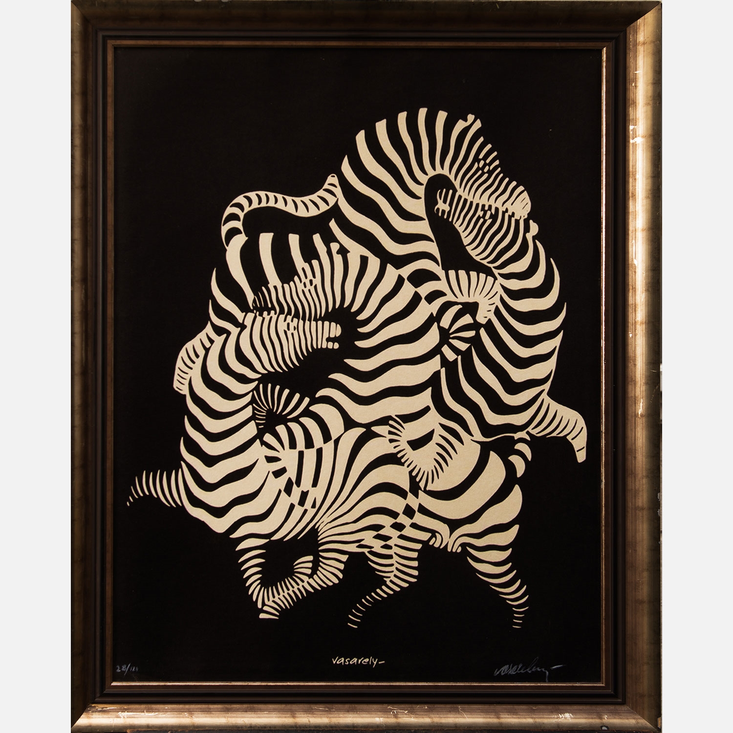 Victor Vasarely Zebra