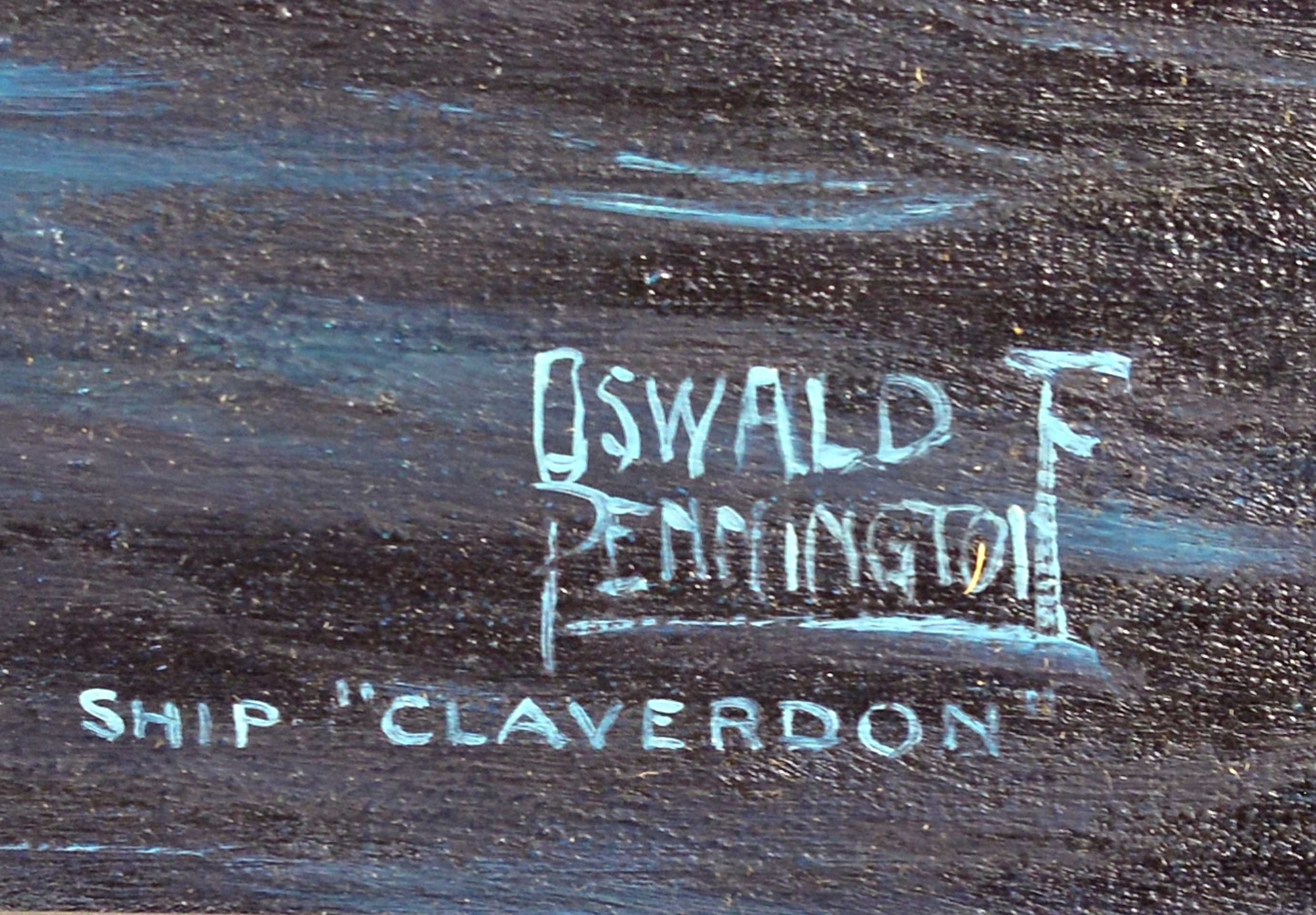 Oswald Franklin Pennington | Ship Claverdon | MutualArt