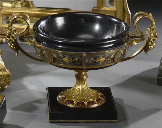 Ferdinand Barbedienne | Black marble cup | MutualArt