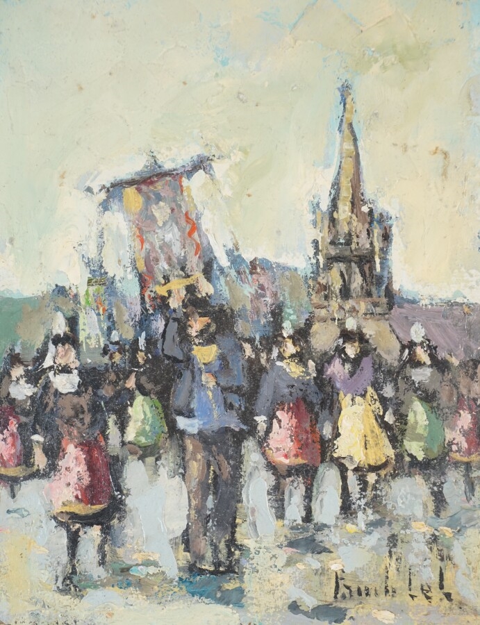 Fanch Lel | Scènes de Pardon en Bretagne (2000) | MutualArt