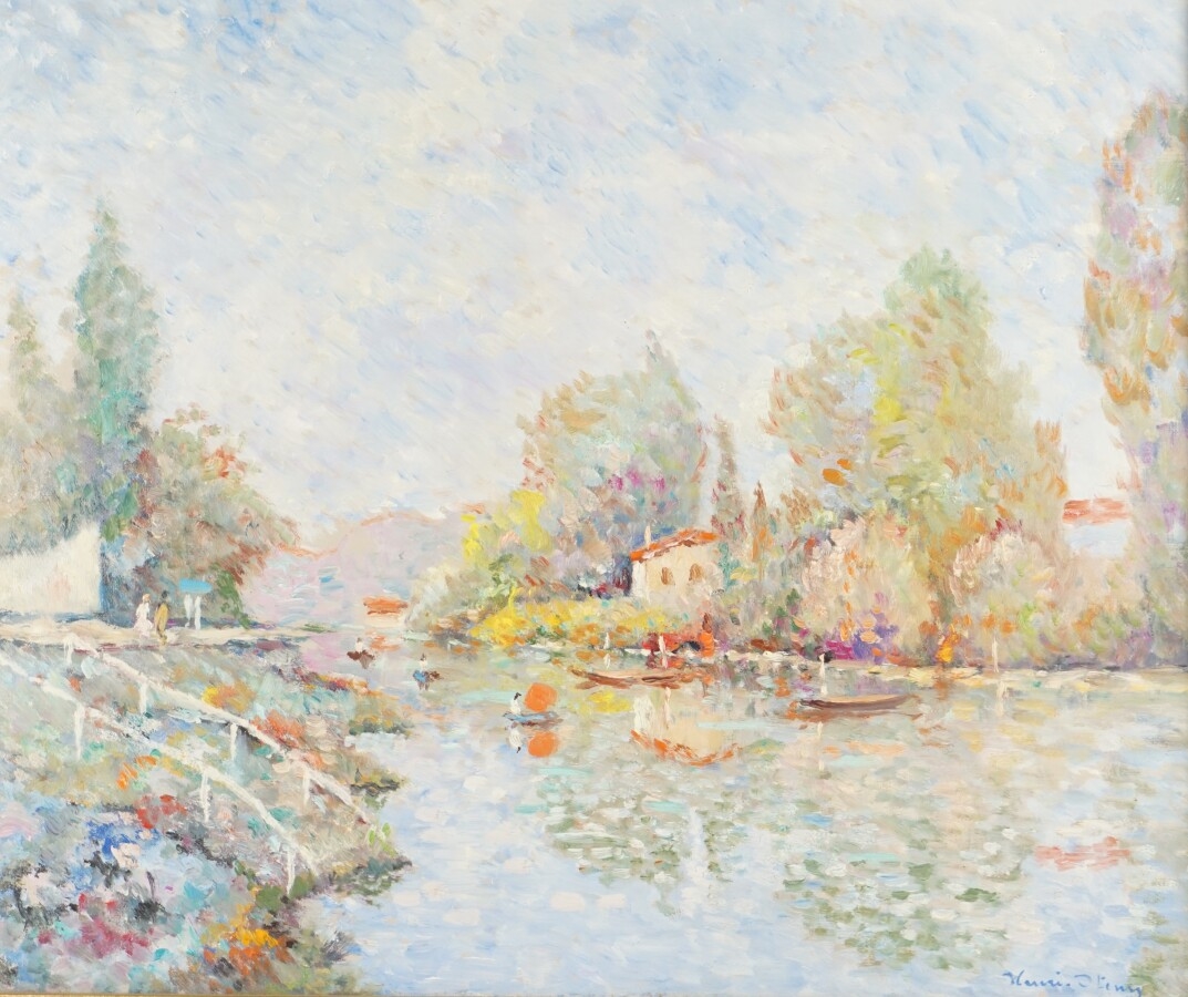 Henri Stenn | Bords de Marne (1976) | MutualArt