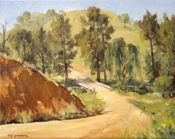 Les Graham | Les Graham (1942 - ) Road to Kanimbla Valley | MutualArt