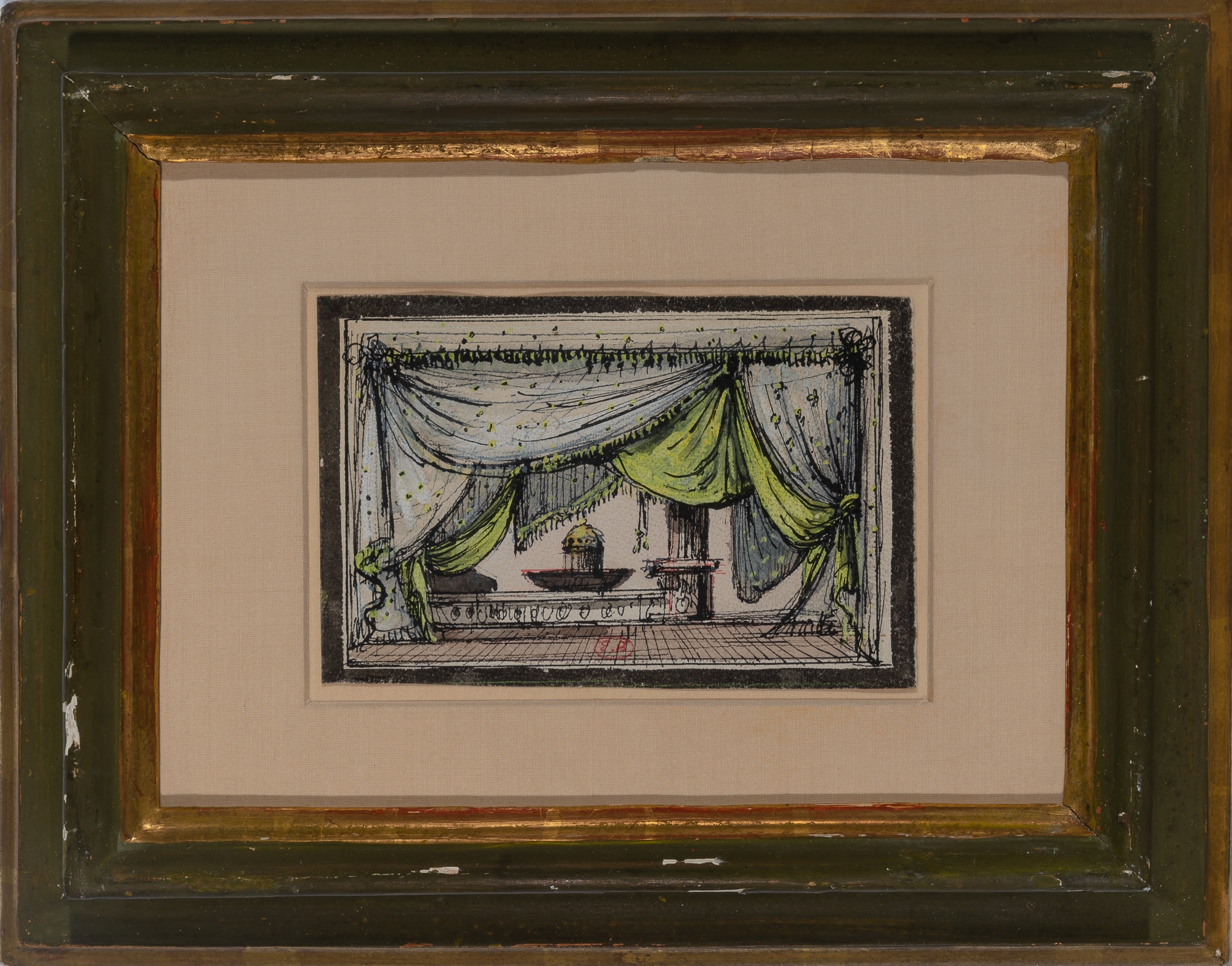 Eugène Berman | Set Design for La Scala's Ballet Imperial (Music by ...