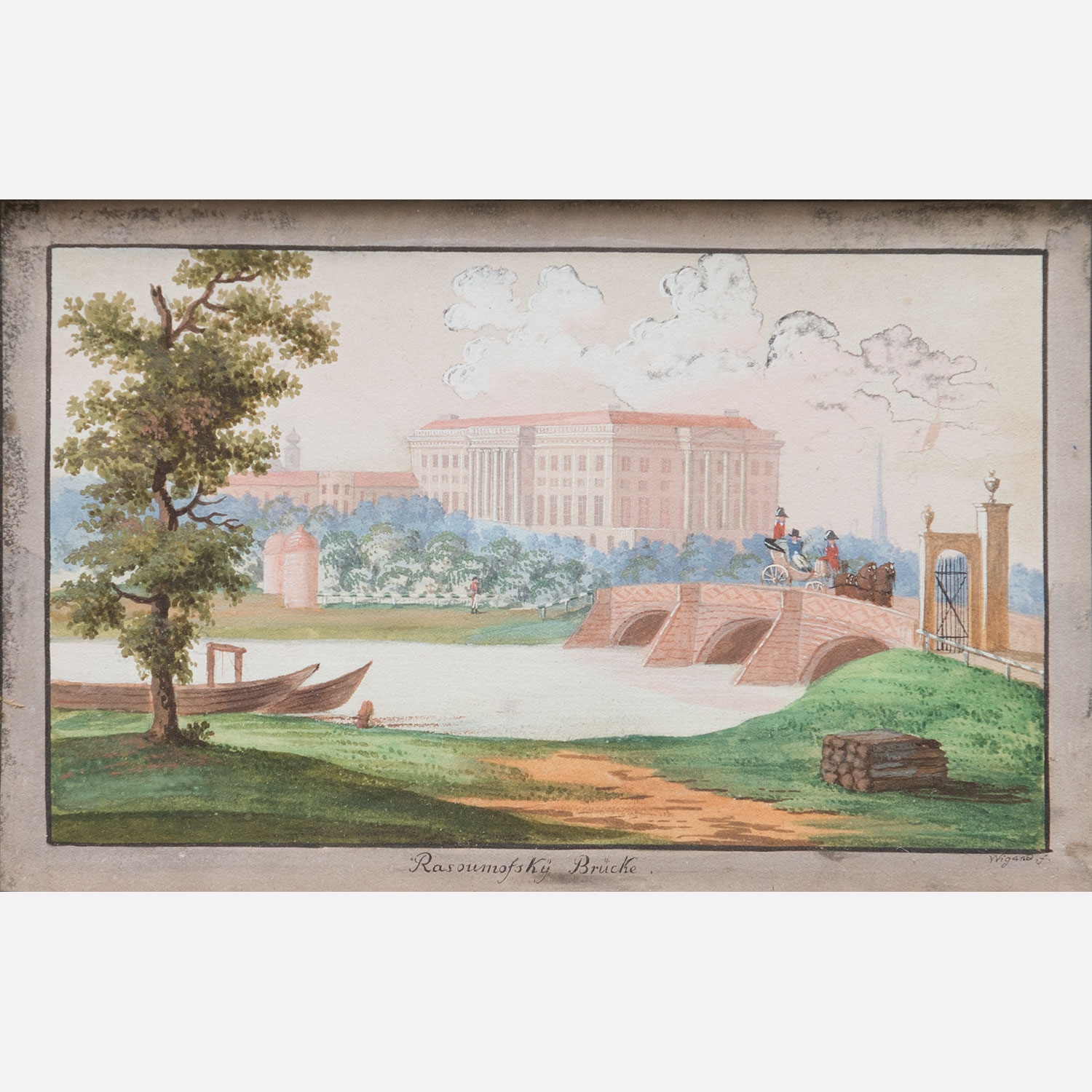 Balthasar Wigand | the Rasumofsky Palace in Vienna | MutualArt