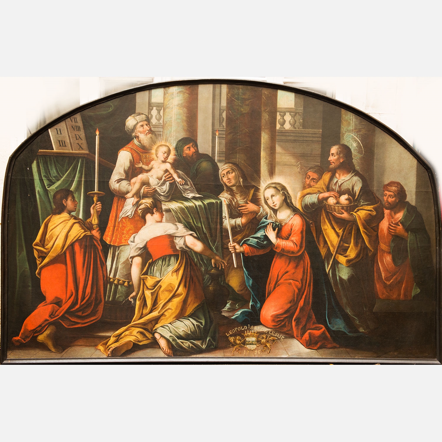 Josef Ferdinand Fromiller | the holy family with the young Jesus in the ...