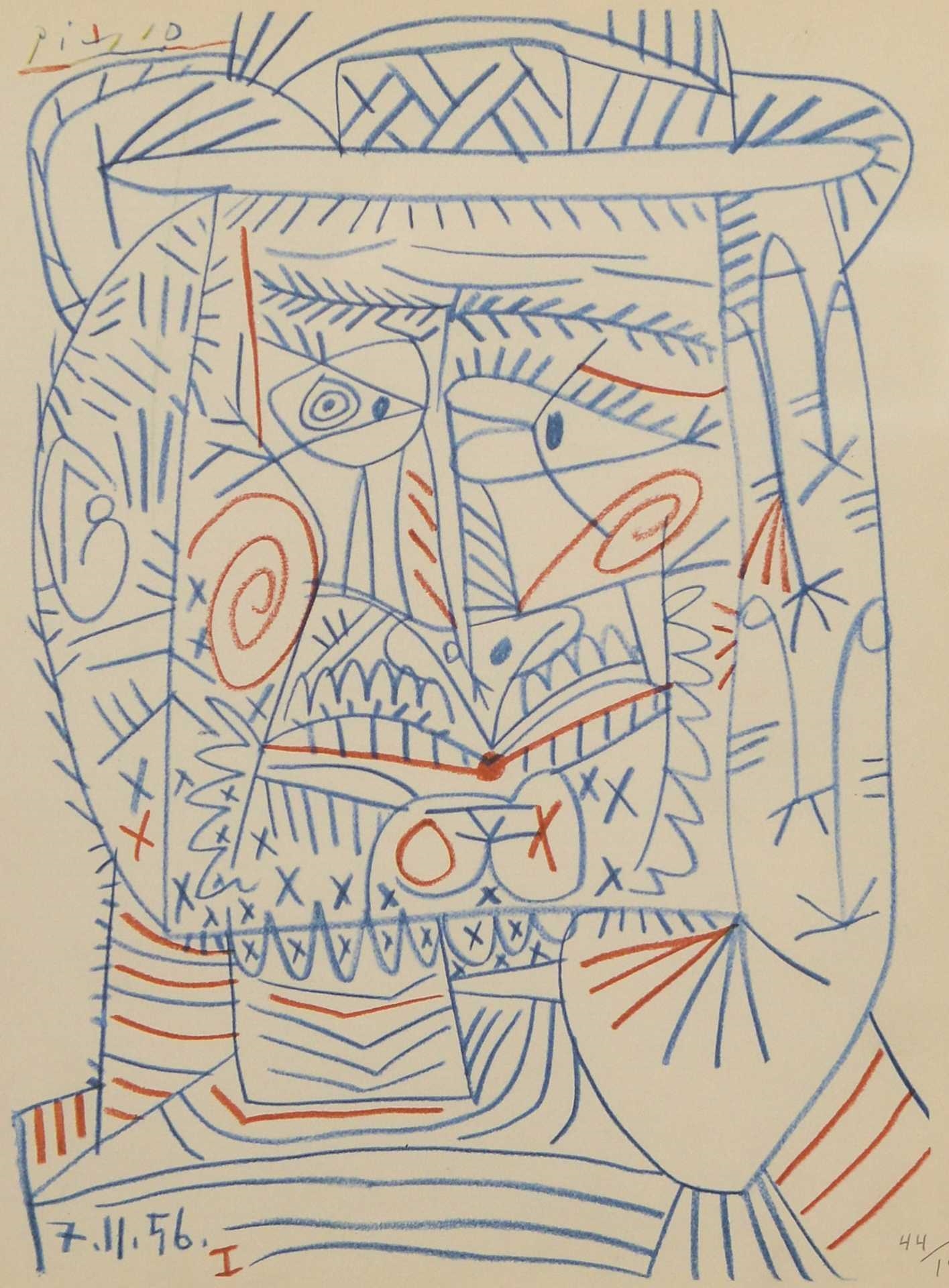 Pablo Picasso | Tête (1956) | MutualArt