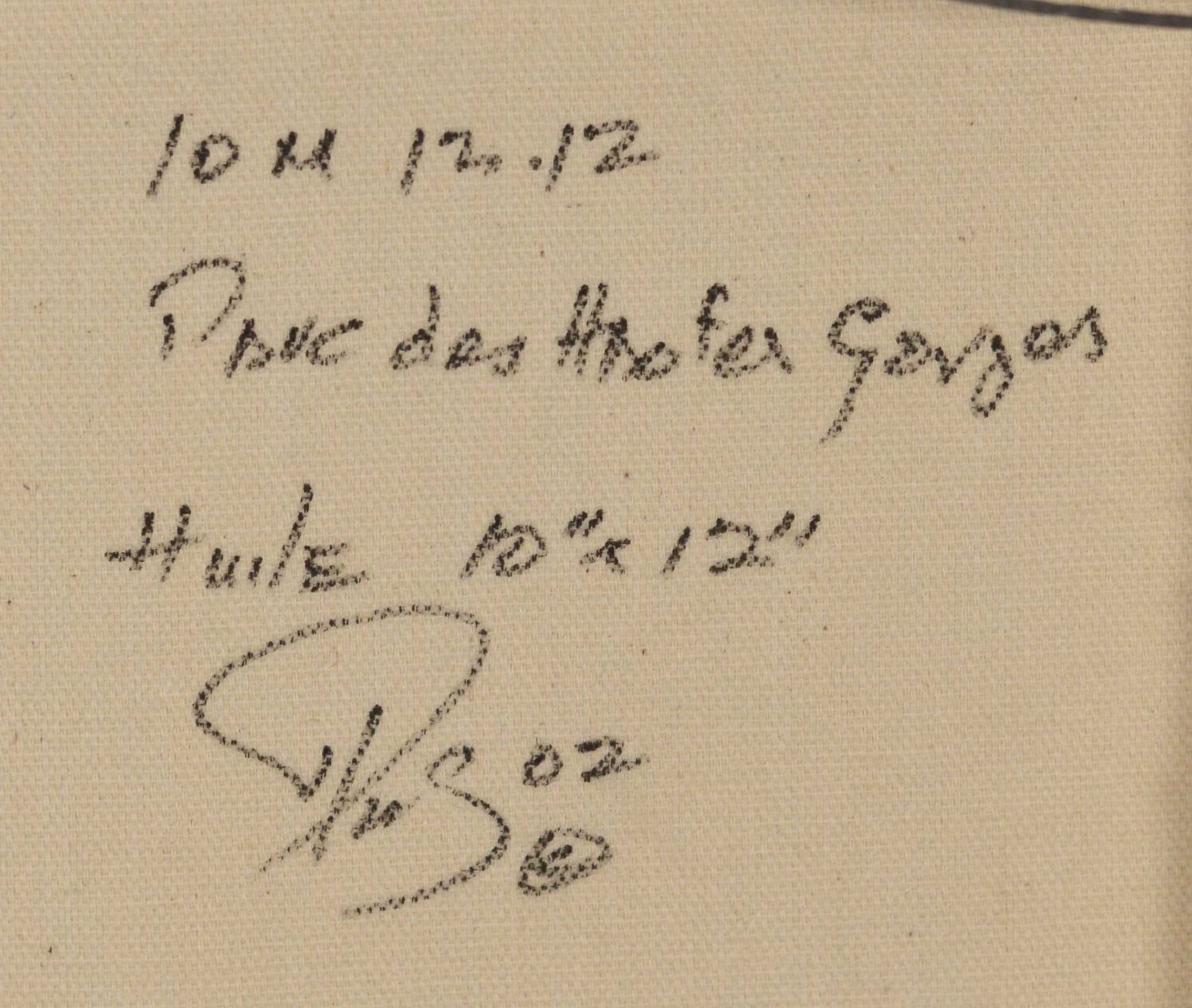 Pierre Paul Aird | Parc des Hautes Gorges (2002) | MutualArt