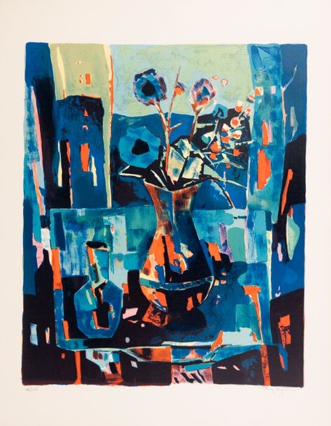 Tony Agostini | Flowered Vase | MutualArt