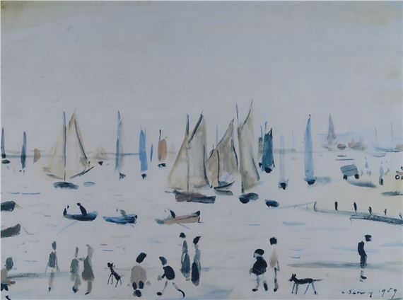 Laurence Stephen Lowry | Lawrence Stephen Lowry (1959) | MutualArt
