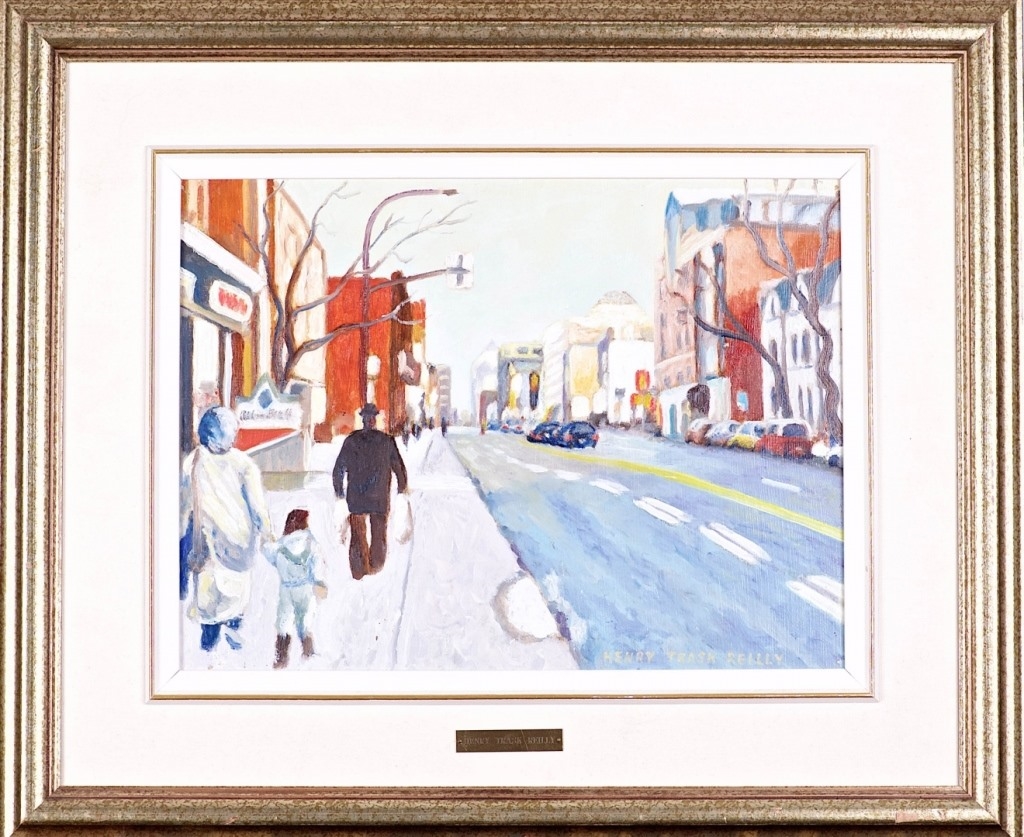 Henry Trask Reilly | Cold sidewalk | MutualArt