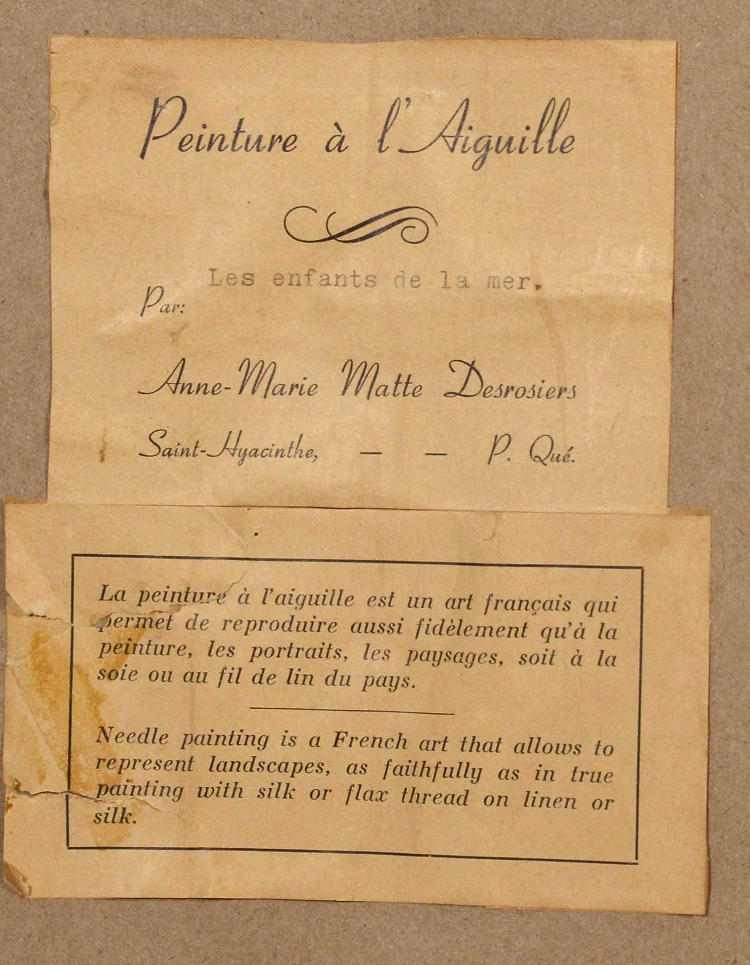 Anne-Marie Matte Desrosiers | Les enfants de la mer Peinture à l ...