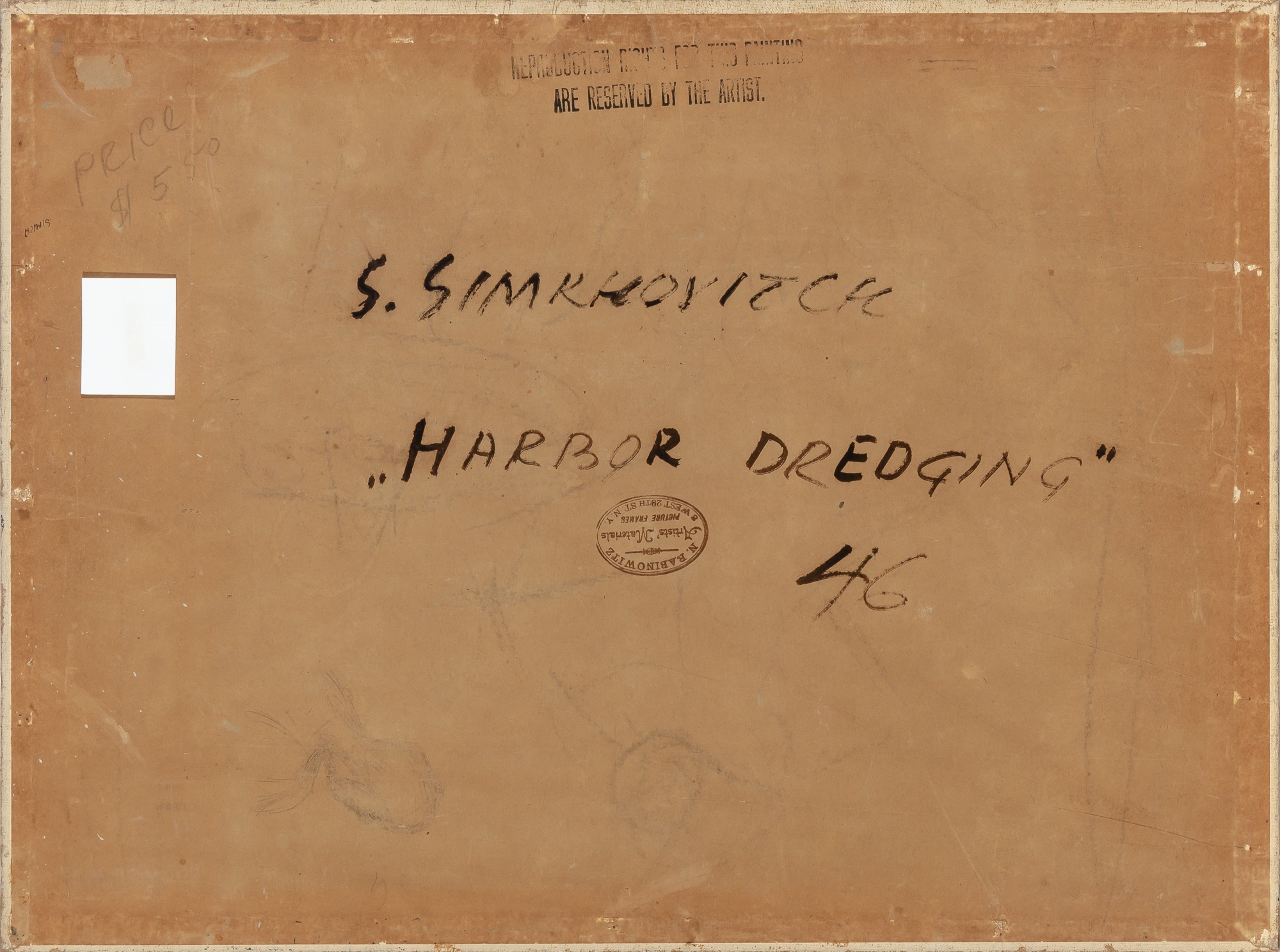 Simka Simkhovitch | Harbor Dredging | MutualArt
