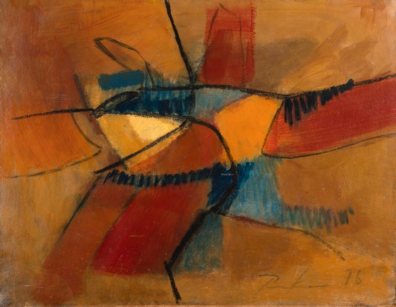 Bill Parker | Abstract composition (1976) | MutualArt