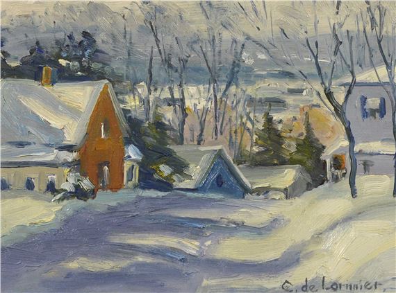 Claude De Lorimier | 2 Artworks at Auction | MutualArt