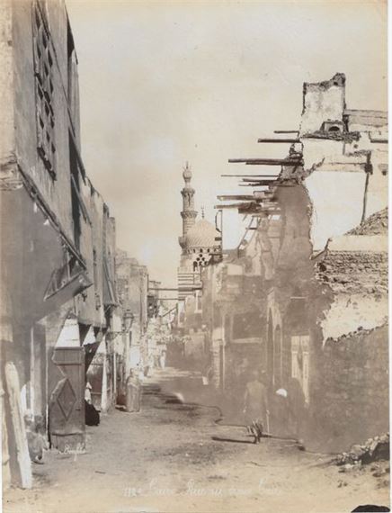 Félix Bonfils | Cairo - Old Cairo Street (Circa 1870) | MutualArt