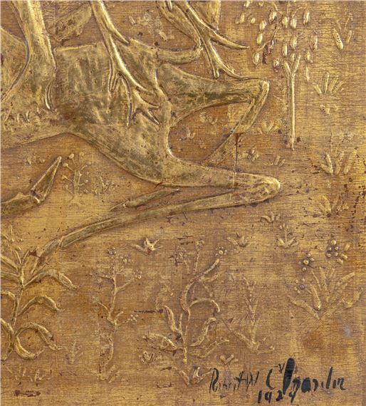 Robert Winthrop Chanler | Leopard and Deer (1924) | MutualArt